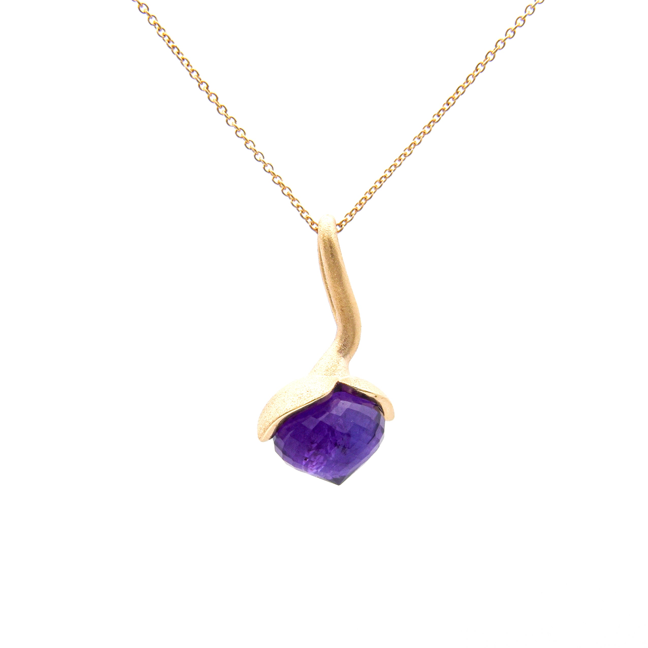Dolce Anhänger "big" mit Amethyst 925/-